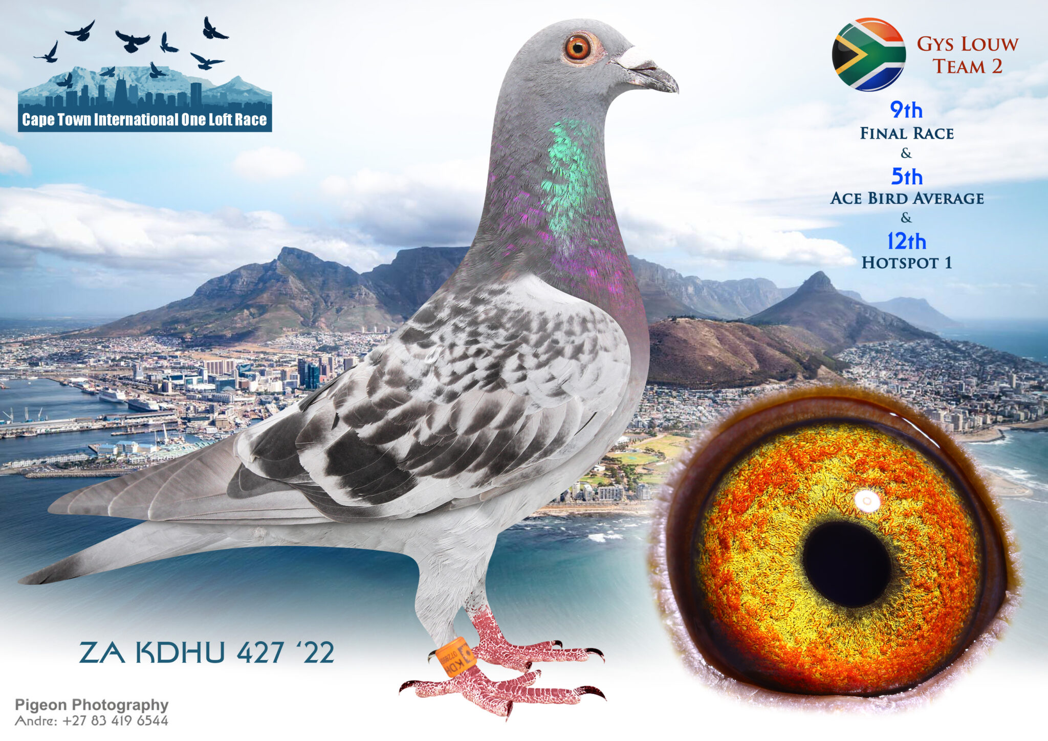 .Lot 9 Cape Town Lofts-GYS LOUW-ZA 22 KDHU 427 CH H–9th Final- 12TH HS1- 19TH RACE3- 5TH ACE ...