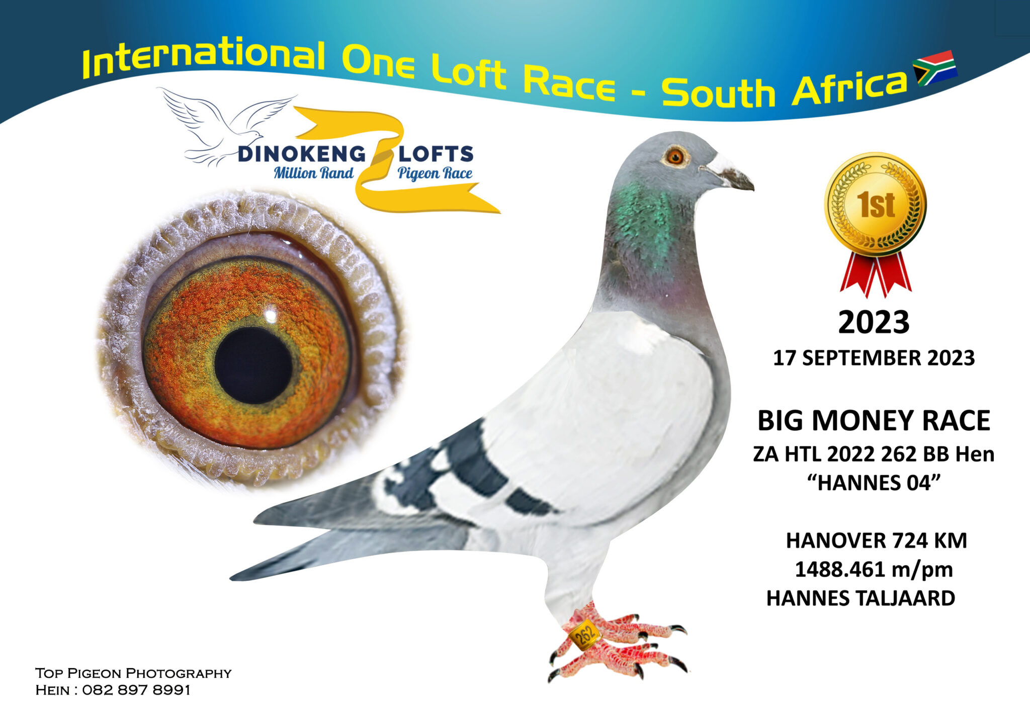 LOT 40 DINOKENG OLR – ZA 22 HTL 262 BBAR “HANNES 04”- TEAM FAR EAST – WINNER OF BIG MONEY RACE ...